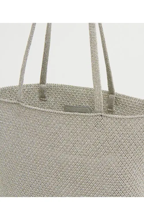 MANSUR GAVRIEL Filo Metallic Knit Tote