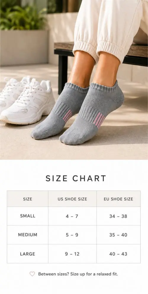 ZILPU Cushioned Performance Athletic Ankle Socks 5-pack - Gray