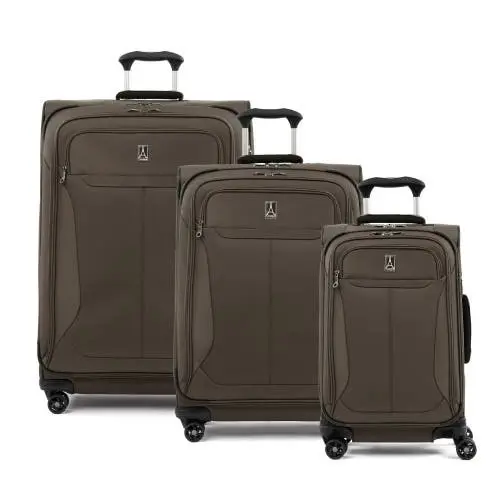 TRAVELPRO Tourlite Softside Expandable 3 Piece Spinner Luggage Set - Espresso
