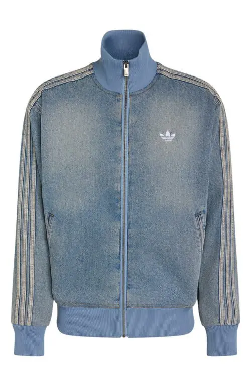 Adidas Denim Track Jacket