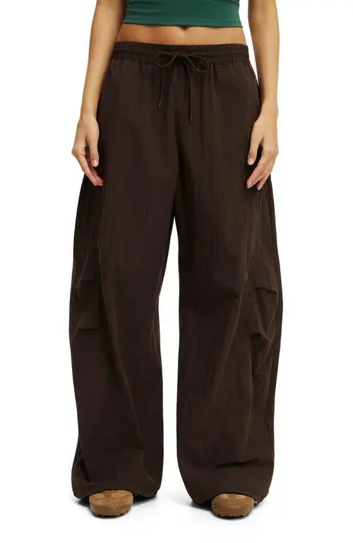 Cotton:on Active Woven Balloon Pant - French Roast