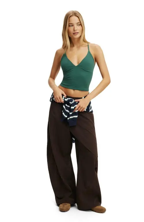 Cotton:on Active Woven Balloon Pant - French Roast