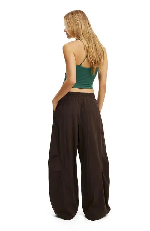 Cotton:on Active Woven Balloon Pant - French Roast
