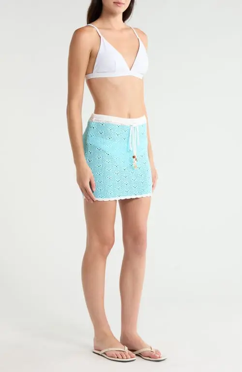 KULANI KINIS Drawstring Knit Miniskirt
