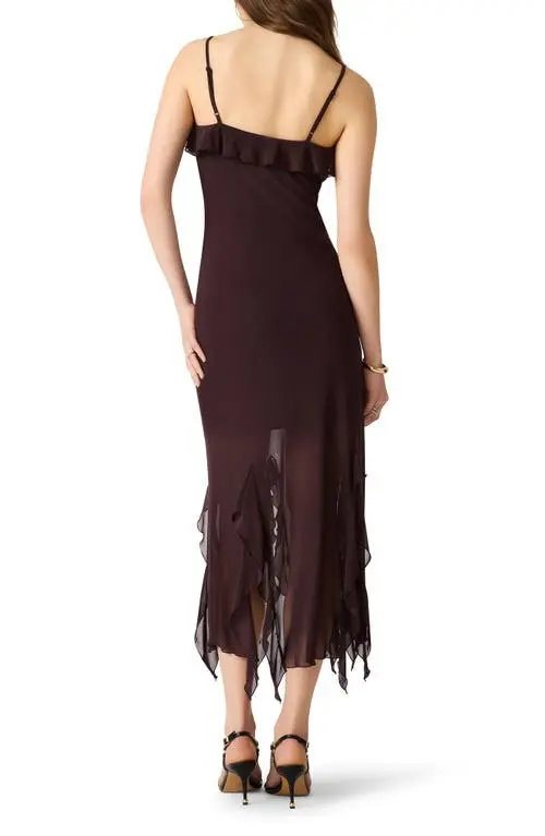Steve Madden Mariane Ruffle Sleeveless Maxi Dress