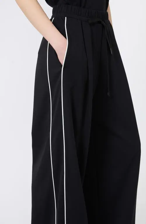 Max Mara Godezia Wide Leg Jersey Pants