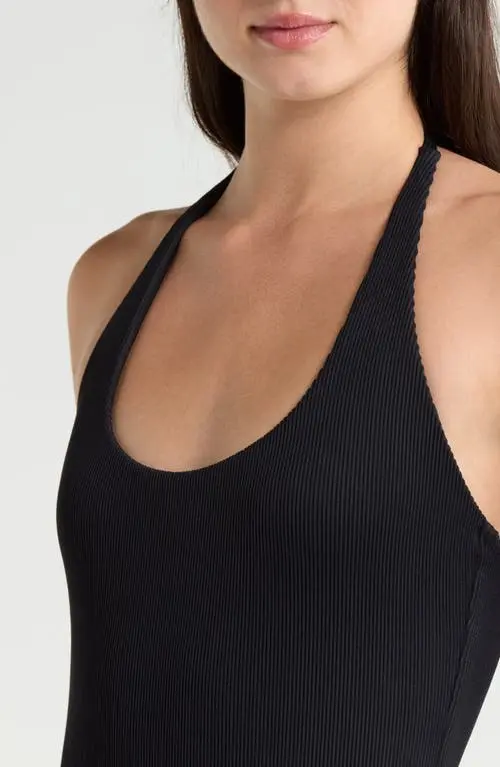 KULANI KINIS Halterneck Scoop Neck One-piece Swimsuit
