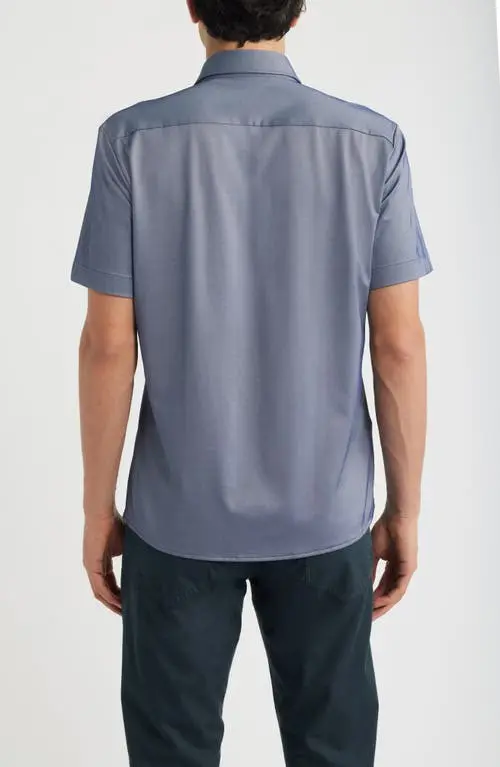 BOSS P-roan Short Sleeve Performance Button Up Shirt