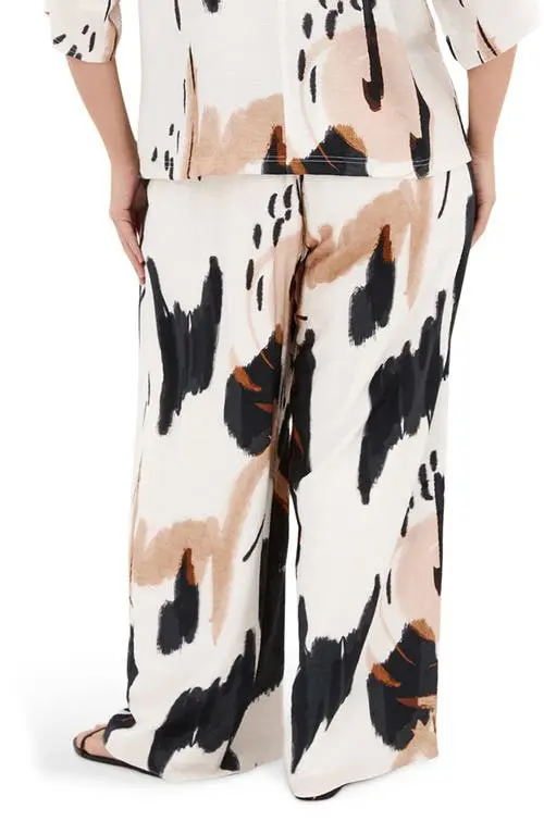City Chic Alexi Print Wide Leg Pants