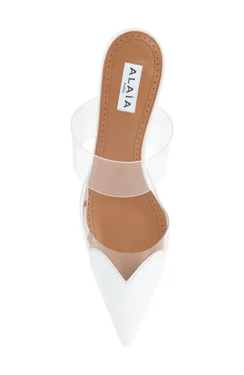 Alaïa Pointed Toe Wedge Mule