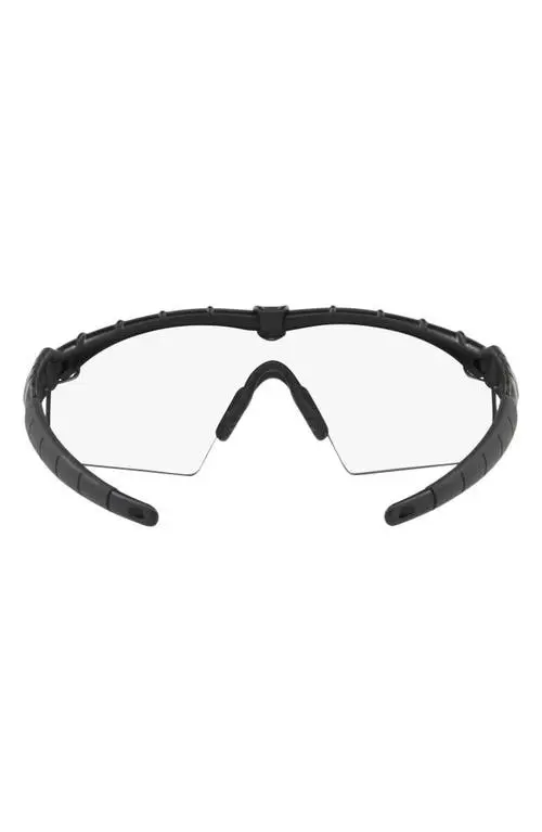 Oakley M Frame Strike 134mm Photochromic Irregular Shield Sunglasses