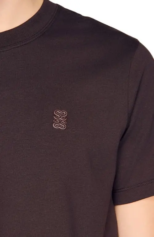 Sandro Cotton Logo T-shirt
