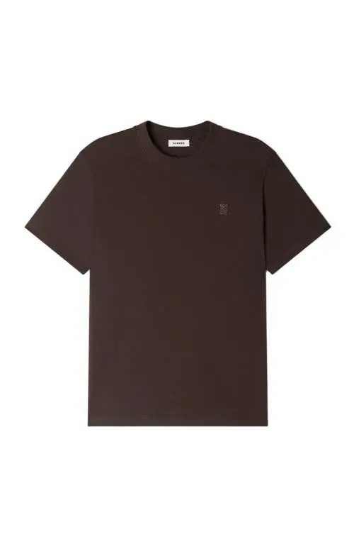 Sandro Cotton Logo T-shirt