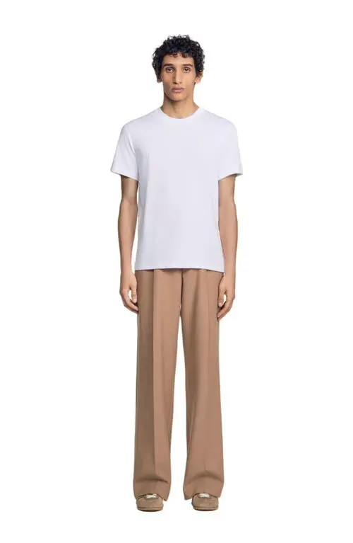 Sandro Cotton Logo T-shirt - White