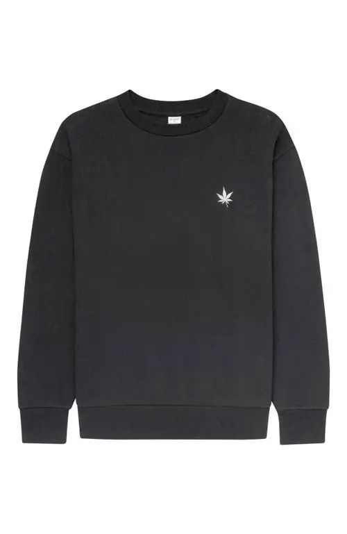 Boast Fleece Crewneck - Black