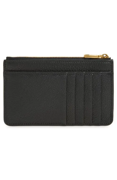 Dolce & Gabbana Nameplate Calfskin Leather Coin Purse
