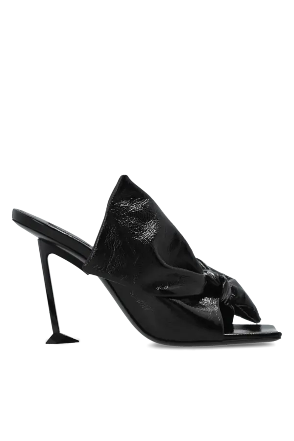 Givenchy Leather ‘boudoir’ Slides - Black