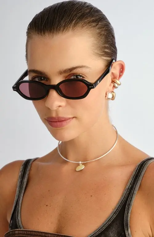 Le Specs Gender Inclusive Foundry 52mm Rectangular Sunglasses - Black