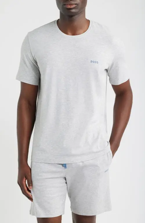 BOSS Mix & Match Cotton Jersey T-shirt - Light/pastel Grey