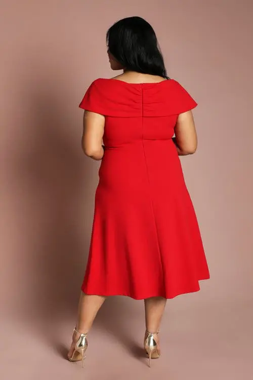 Coast Plus Bardot Midi Dress