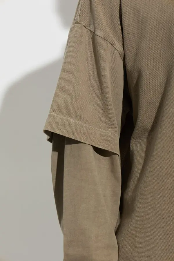 AGOLDE Long Sleeve Polo