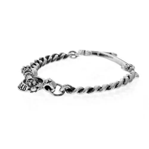 KING BABY STUDIO Chain Bracelet With Cross