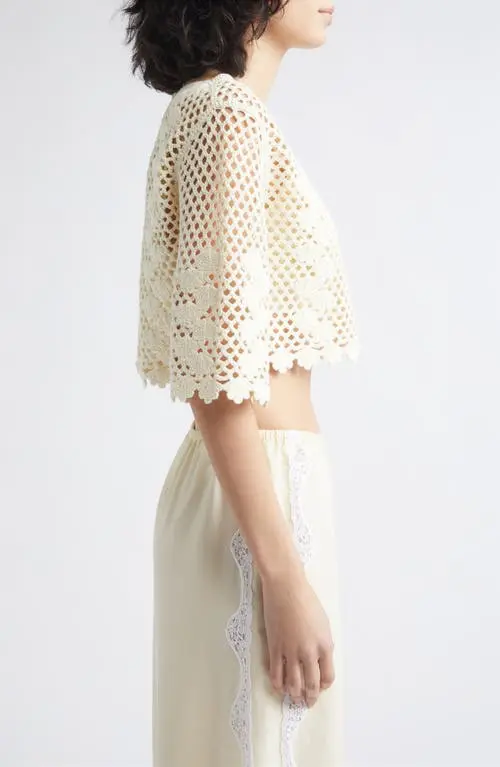 Posse Saskia Cropped Cotton Top