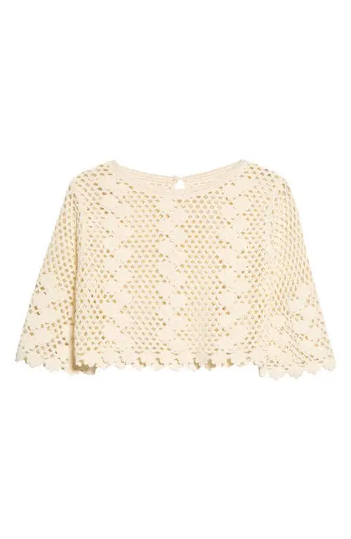 Posse Saskia Cropped Cotton Top