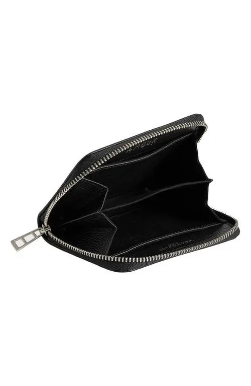 Zadig&Voltaire Mini Zv Arty Tag Leather Zip Around Wallet