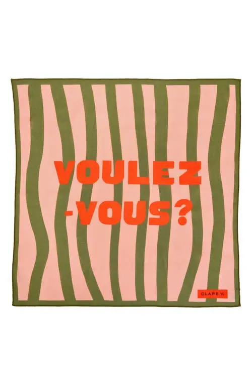 Clare V. Voulez-vous Cotton Bandana