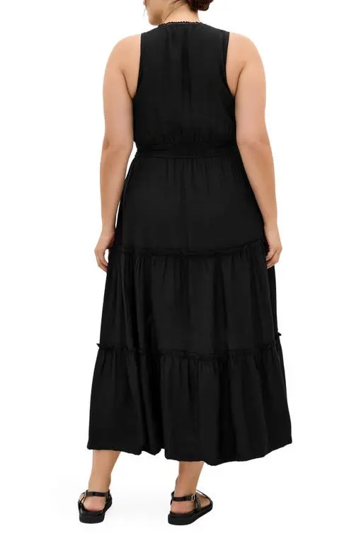 City Chic Azaria Sleeveless Maxi Dress