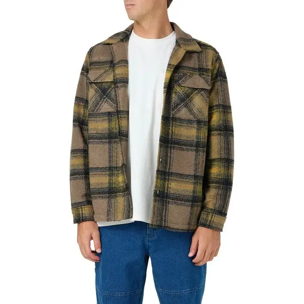 O'Neill Og Lux Plaid Fleece Shirt Jacket