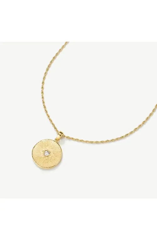 D.LOUISE Heart Talisman Pendant Necklace