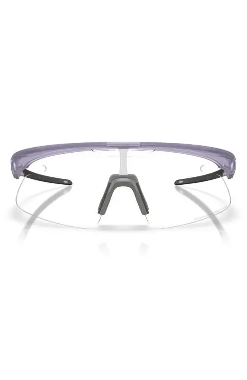 Oakley Photochromic Rectangular Sunglasses - Matte Trans Lilac