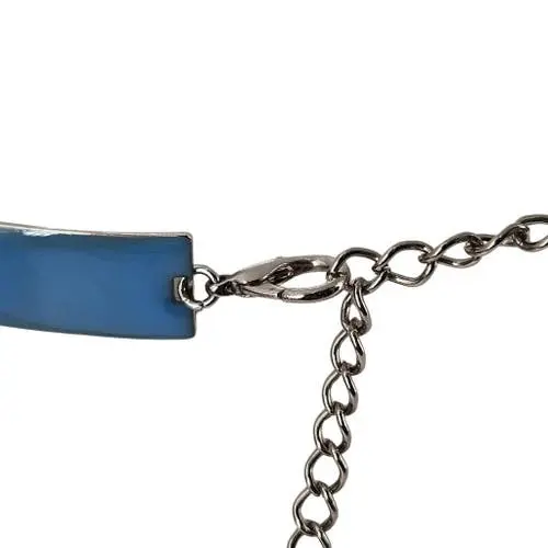 MADISON BEVERLY HILLS Vintage Enamel Chain Belt