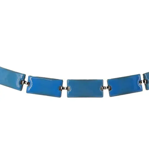 MADISON BEVERLY HILLS Vintage Enamel Chain Belt