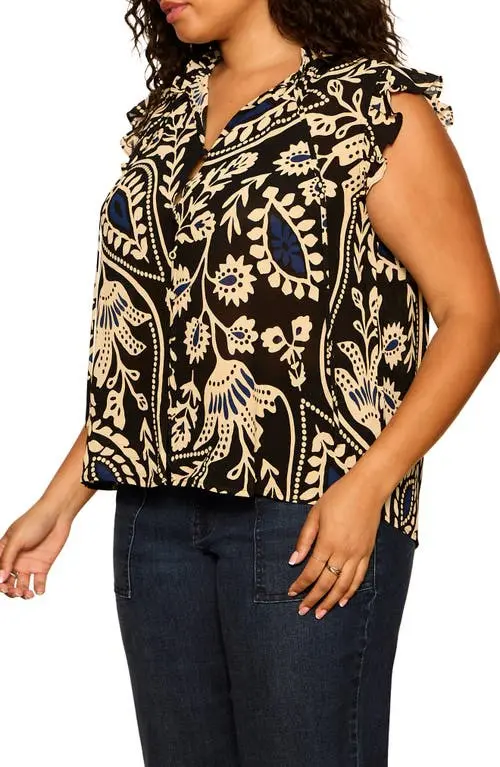 Sanctuary Living It Up Cap Sleeve Top