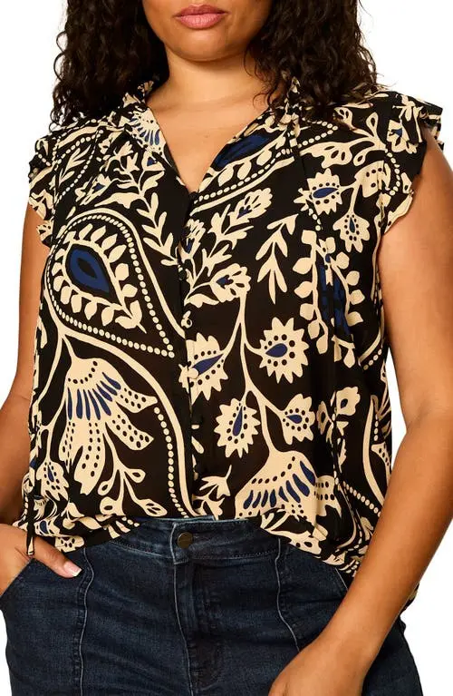 Sanctuary Living It Up Cap Sleeve Top