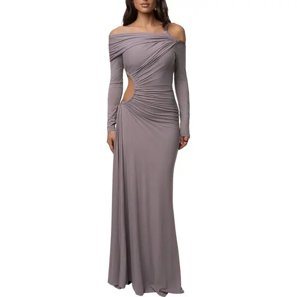 JLUXLABEL Gilded Grace Maxi Dress