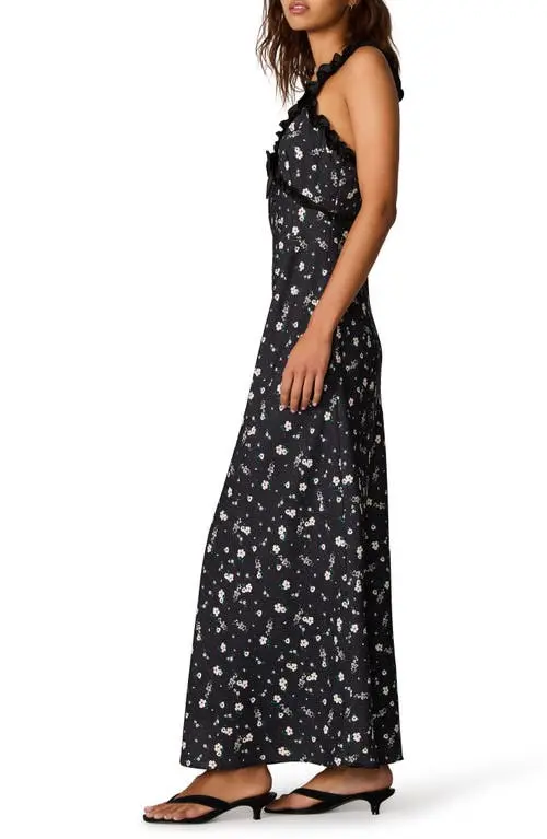 Steve Madden Lavern Floral Ruffle Maxi Dress