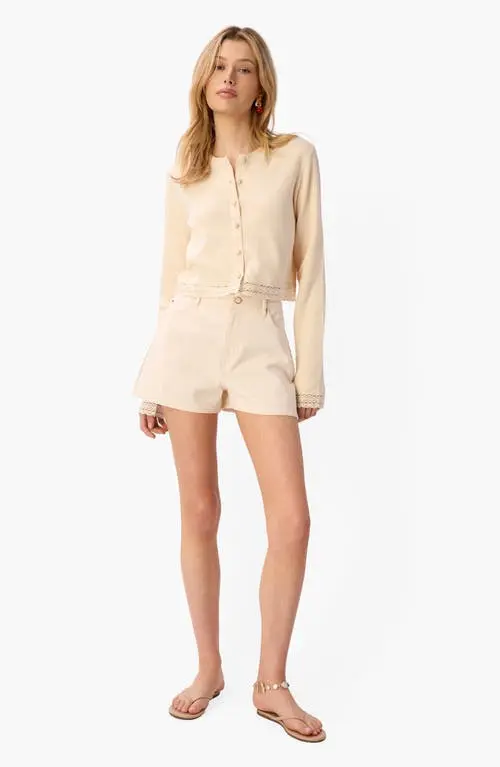 Cami Nyc Nicola Crochet Inset Cardigan