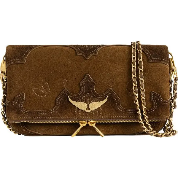 Zadig&Voltaire Rock Western Leather Crossbody Bag