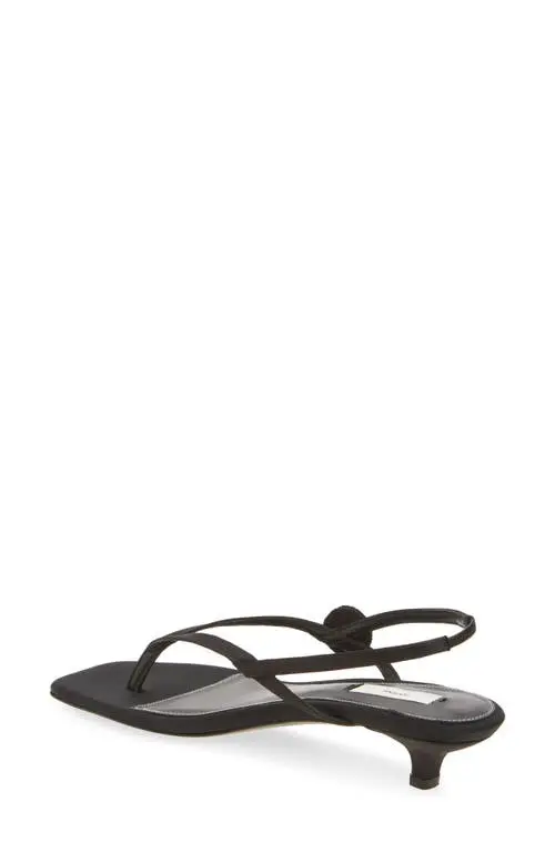 TOTEME Slingback Sandal With Kitten Heel