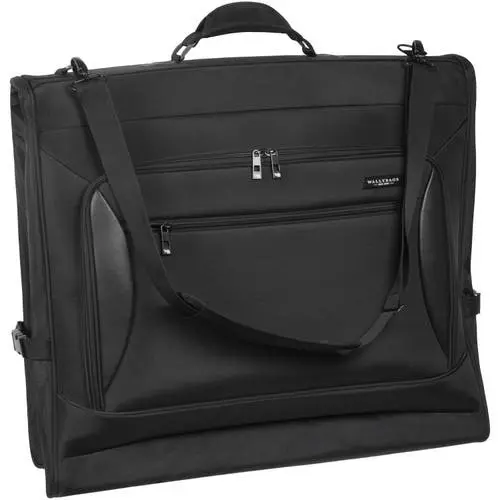 WALLYBAGS Solutions Premium Garment Bag With Shoulder Strap And Multiple Pockets
