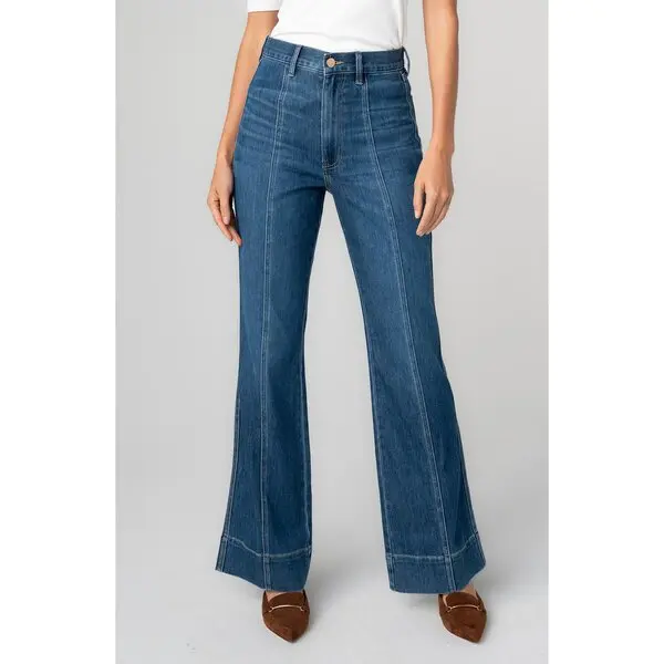 LIVERPOOL High Waist Seam Bootcut Jeans