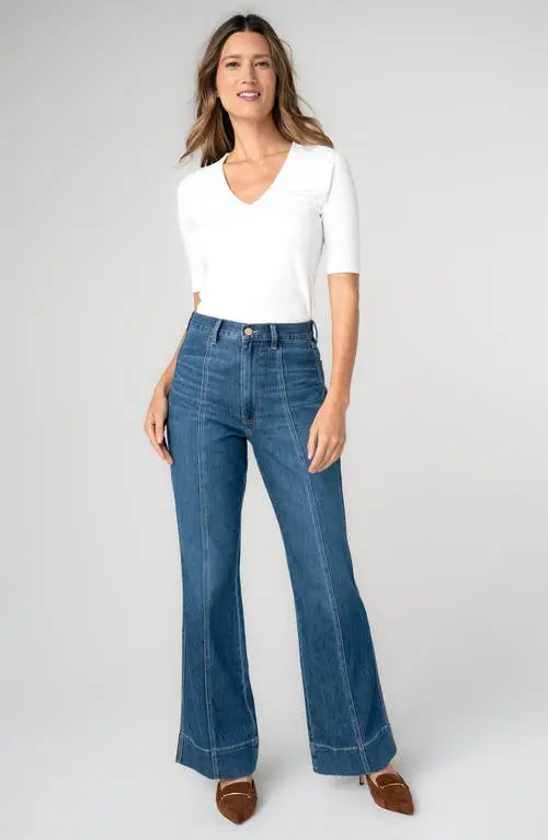 LIVERPOOL High Waist Seam Bootcut Jeans