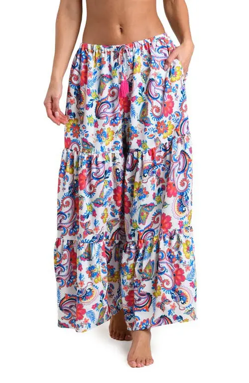 SUNSHINE 79 Butterfly High Tiered Cover-up Pants