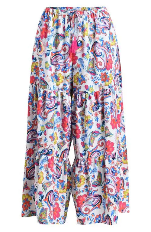 SUNSHINE 79 Butterfly High Tiered Cover-up Pants