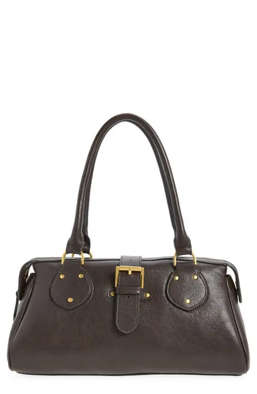 Mango Balboa Shoulder Bag - Chocolate