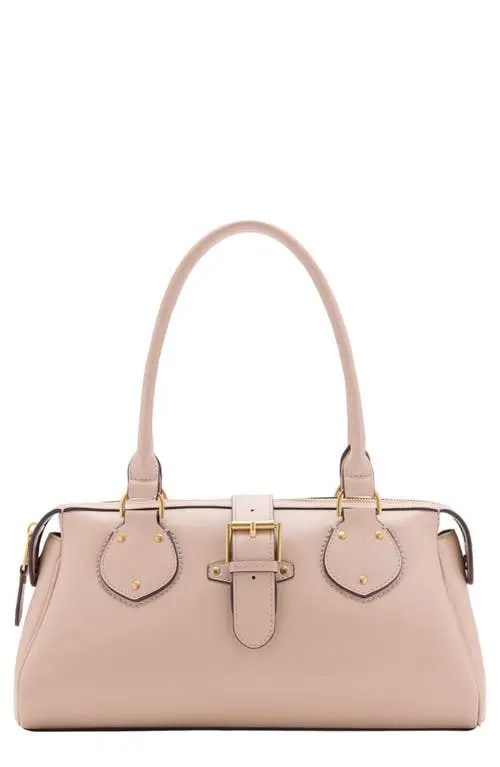 Mango Balboa Shoulder Bag - Nude